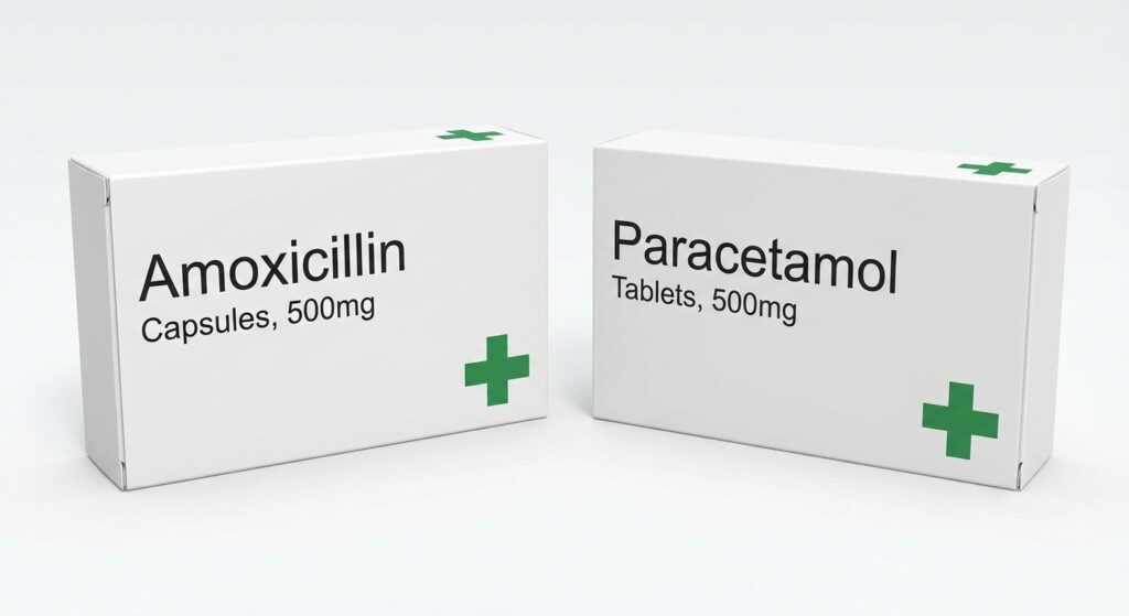 Amoxicilline & Doliprane 💊 : usages et interactions à connaître 🔍
